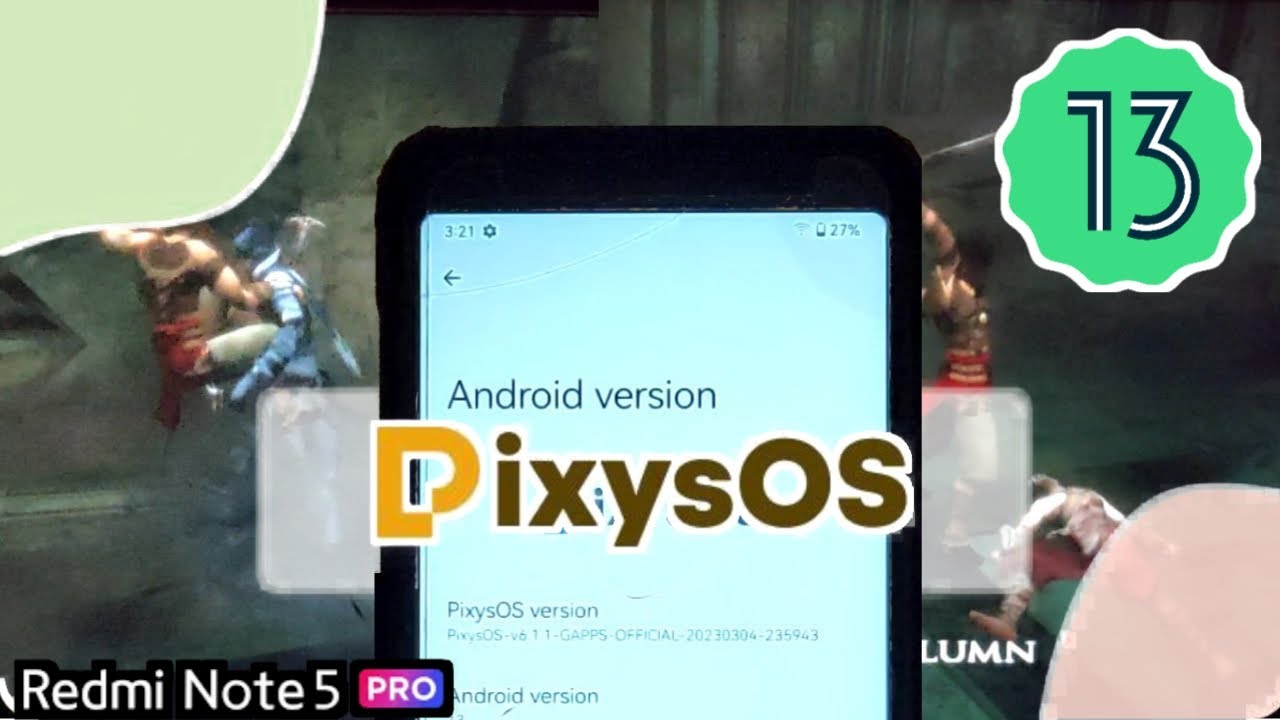 PixysOS 6.1.1 di Redmi Note 5 Pro || Install dan Review Custom Rom Android 13 || Whyred || - YouTube
