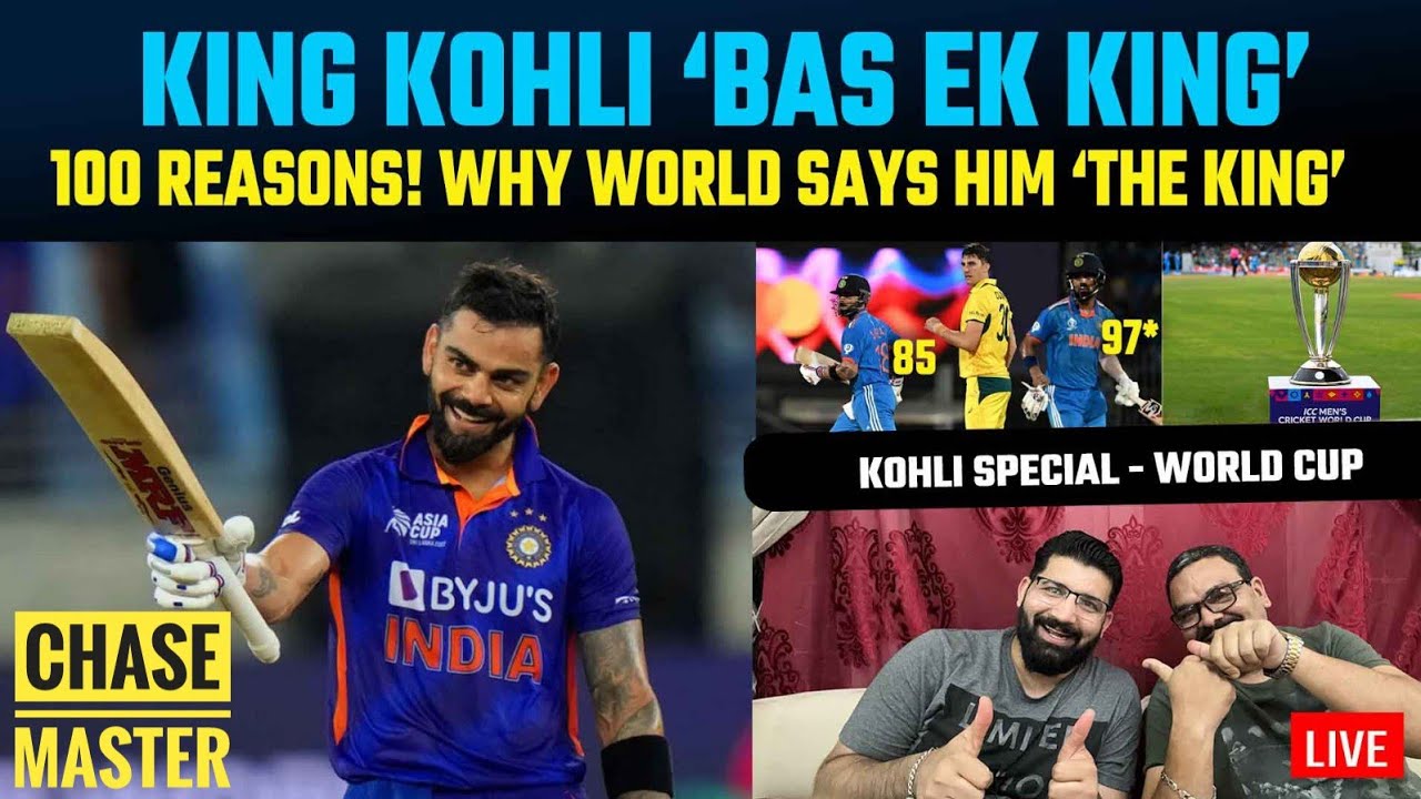 King Kohli ' The Chase Master' again shows his class under pressure - YouTube