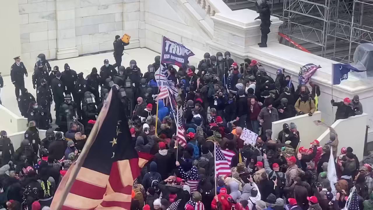 D.C. rally turns into mob action - YouTube