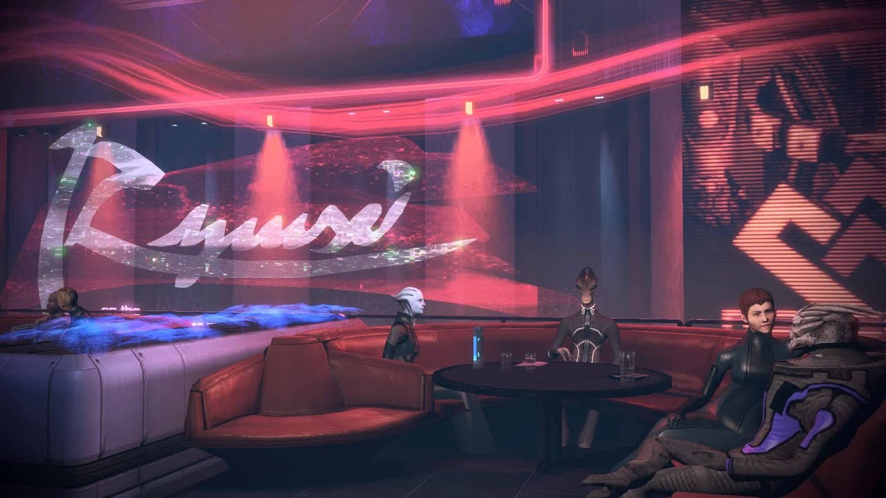 Mass Effect 3 - Citadel DLC Sushi Bar zasadzka PART1 - YouTube