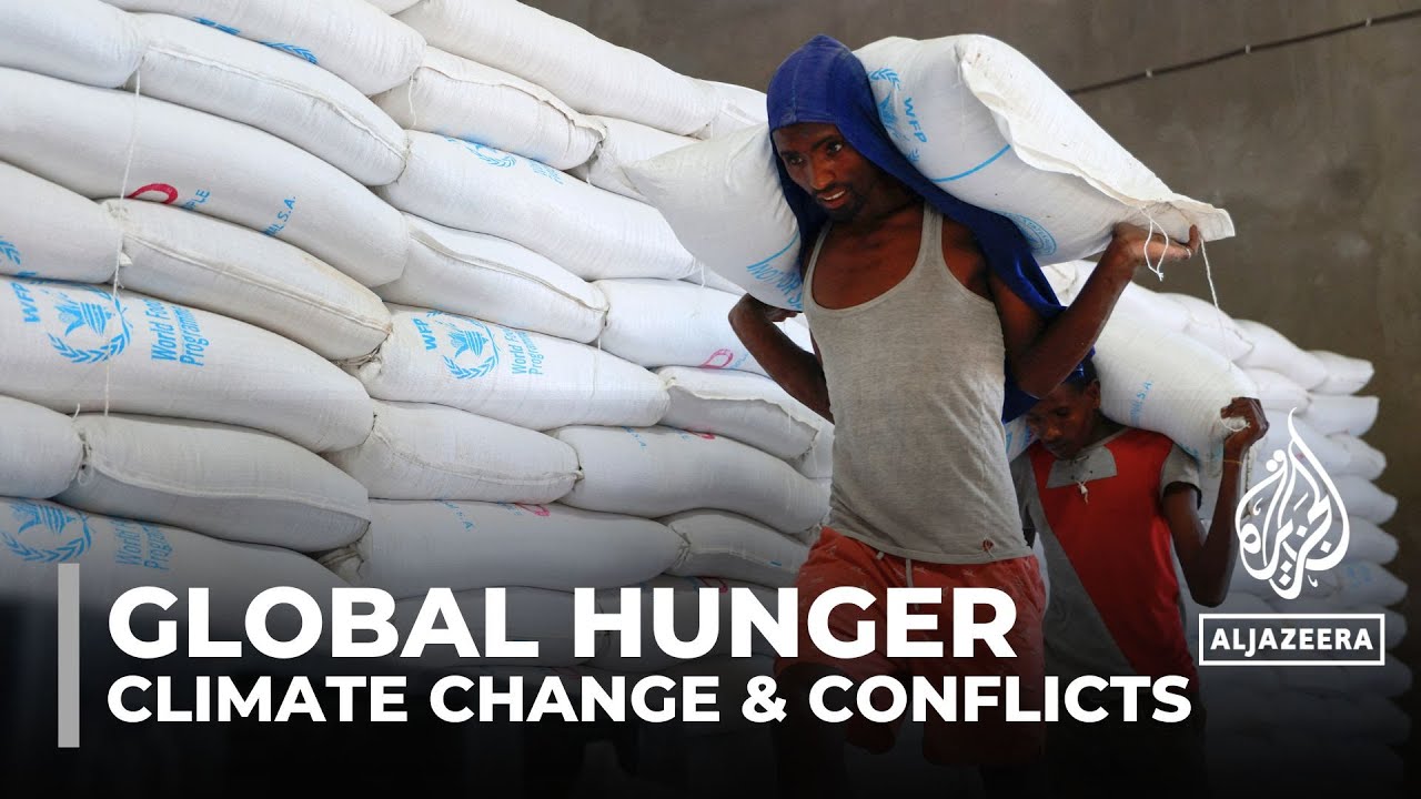 Starvation kills millions every year: Climate change & conflict making ...