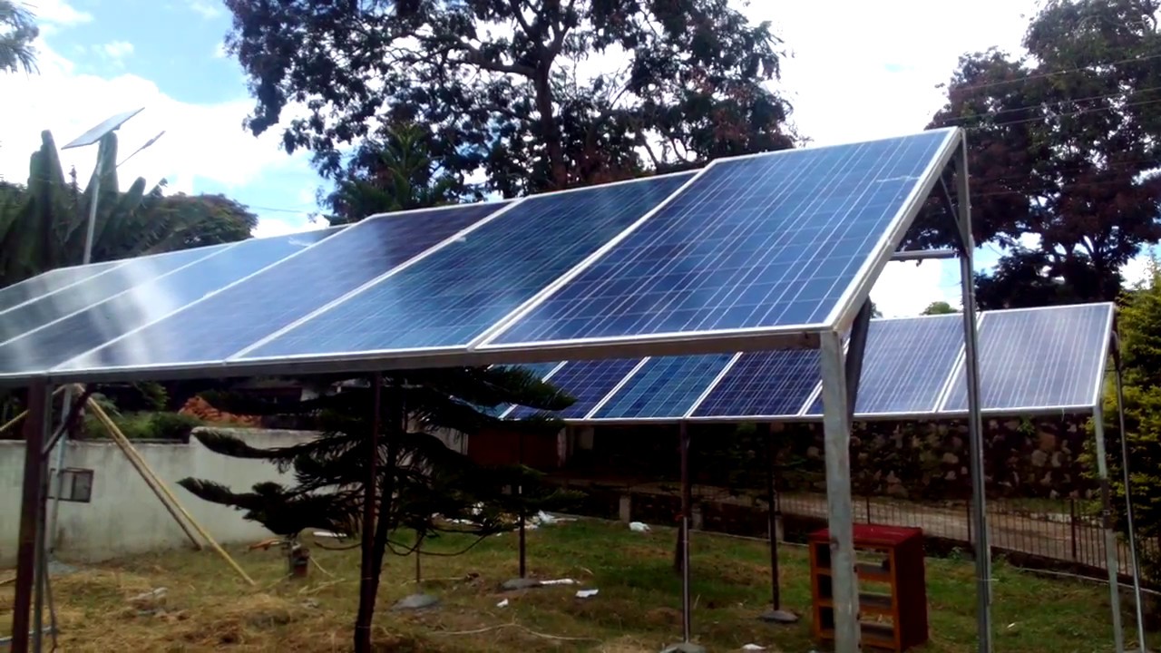 6kWp Hybrid Solar Plant installation in Diphu on Assam – Nagaland ...