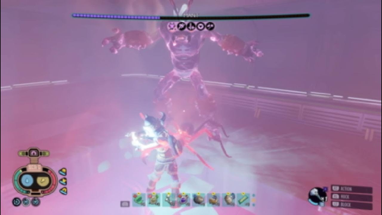 Grounded Infused mant - full boss - YouTube