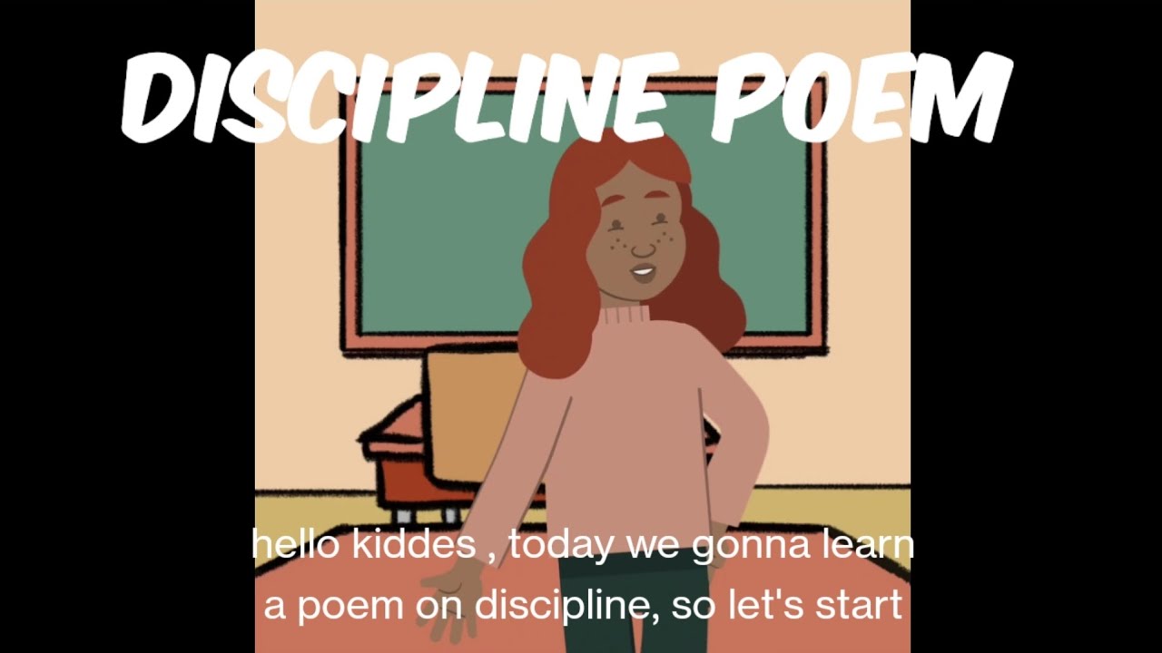 poem on Discipline | for kids | learn English - YouTube