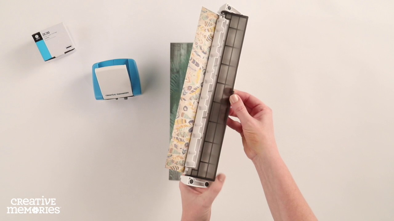 Crafts Creative Memories Border Maker Cartridge Zig Zag Scrapbooking ...