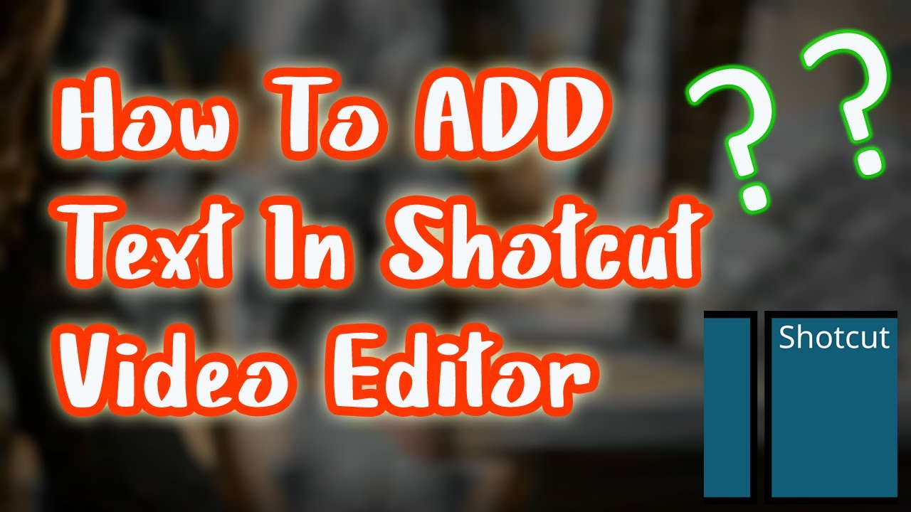 How To Add Text In Shotcut Video Editor Stylish 3D Text In Shotcut How To Add Text In Shotcut Video Editor Stylish 3D Text In Shotcut