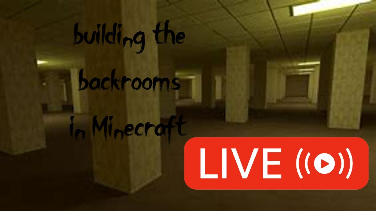 Building the backrooms and front rooms - YouTube