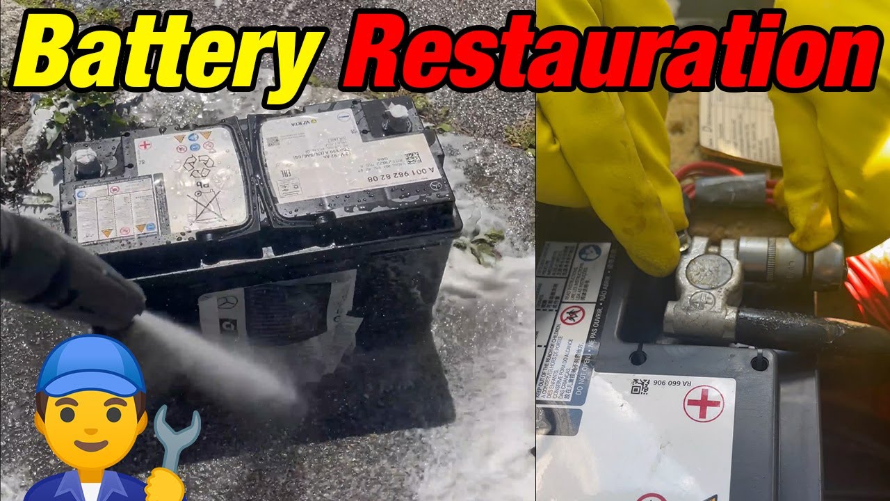 How to restore an old broken battery! - YouTube