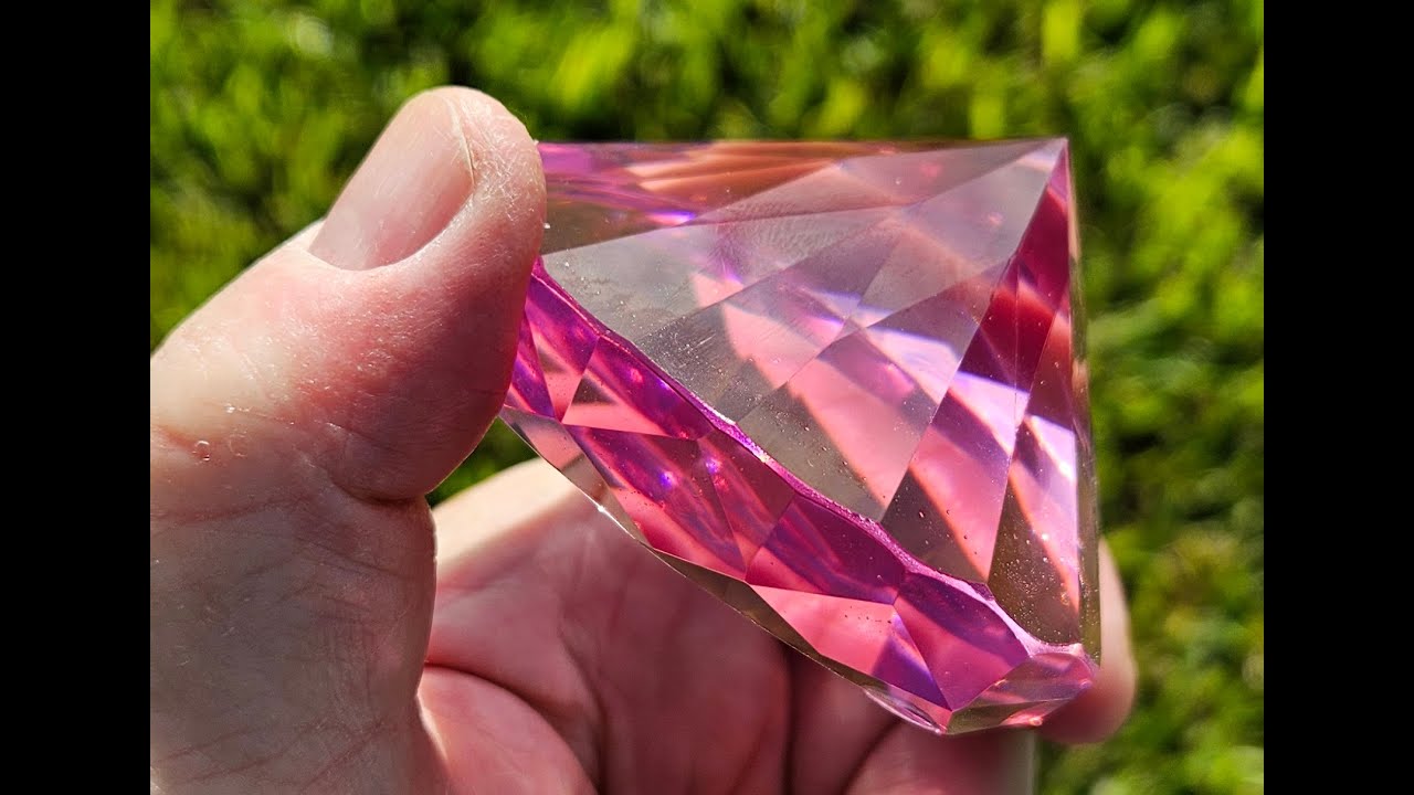 Pink Panther Diamond IntoResin - YouTube