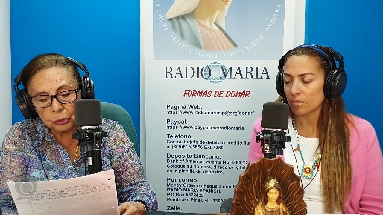 Las Virtudes de la Virgen en Radio Maria Miami 91.9 FM - YouTube