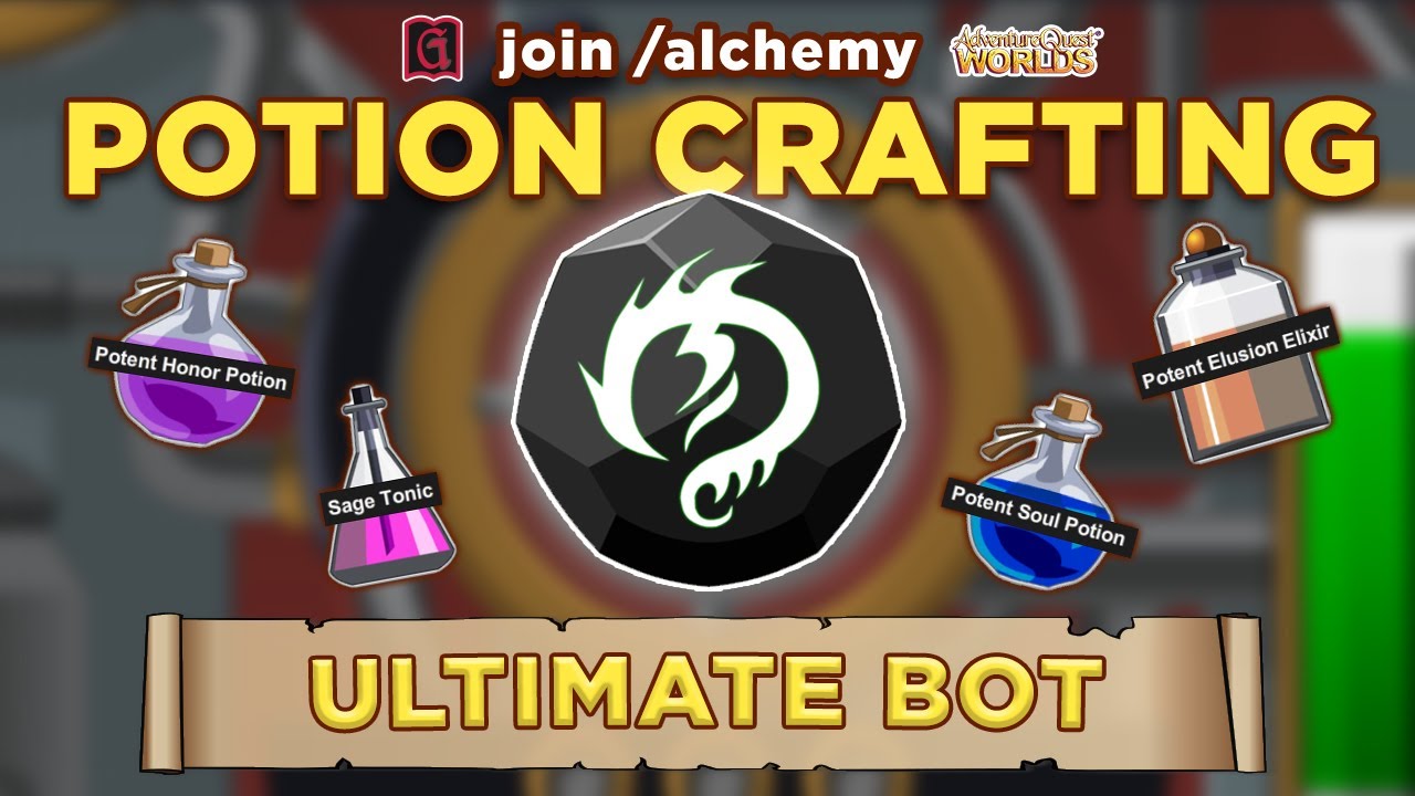 Alchemy - Potion Making - Pick The Two Reagents - (Ultimate Bot ...