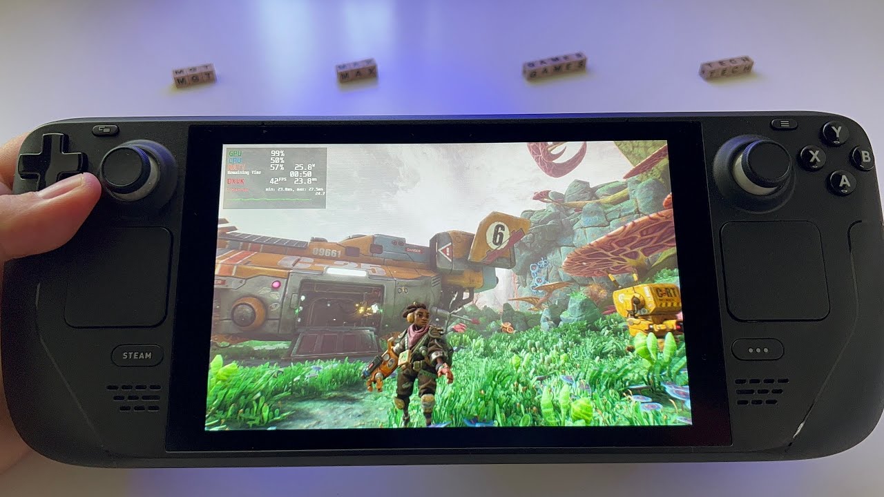 The Gunk 2022 - Steam Deck handheld gameplay (high graphics) - YouTube