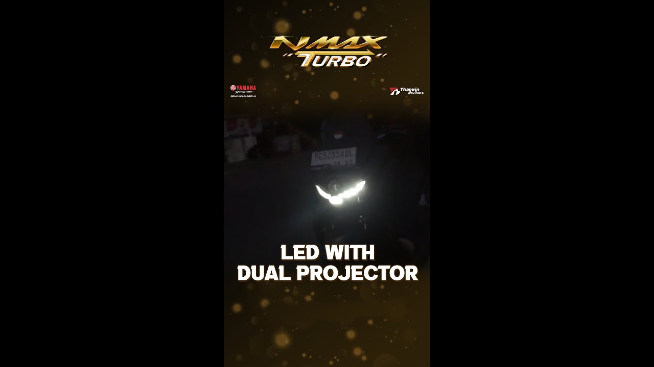 DUAL PROJECTOR LED | NMAX TURBO - YouTube