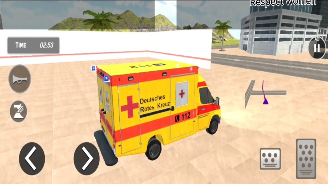 Ambulance Emergency Rescue 🛟 Simulator Gameplay - Emi sary - YouTube