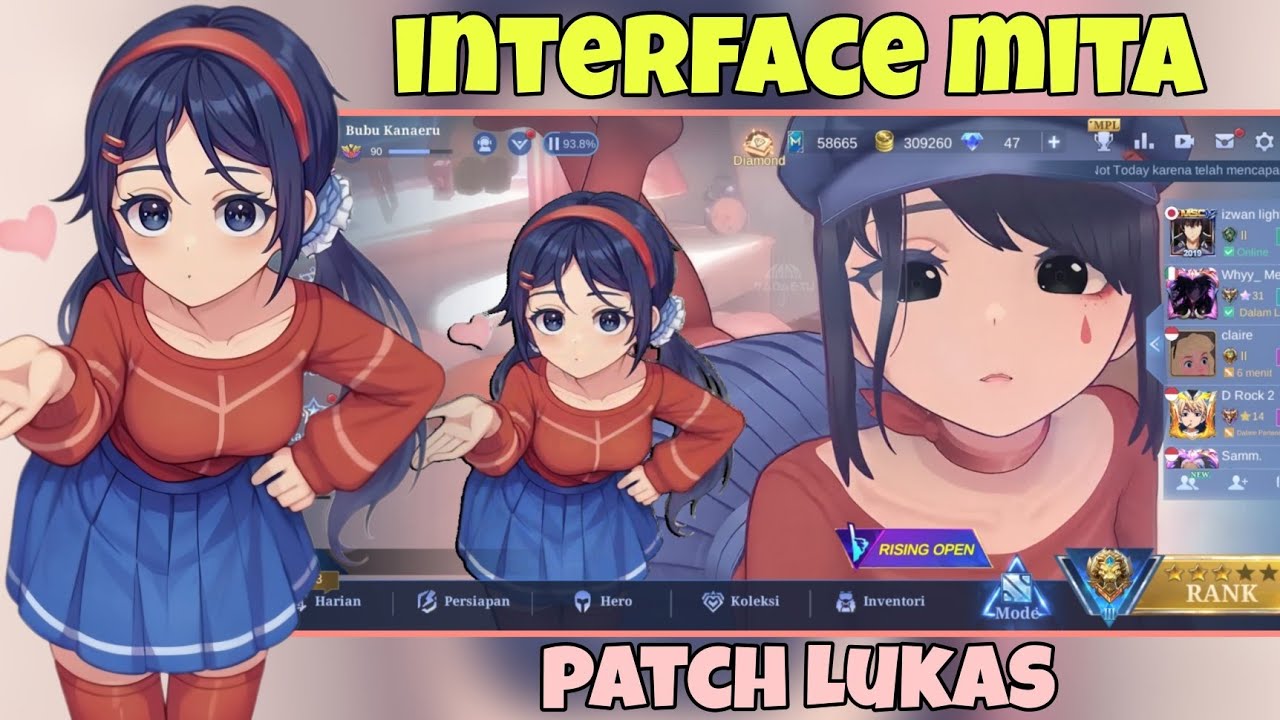 Script Interface Mita Miside | Patch Lukas 2025 - YouTube