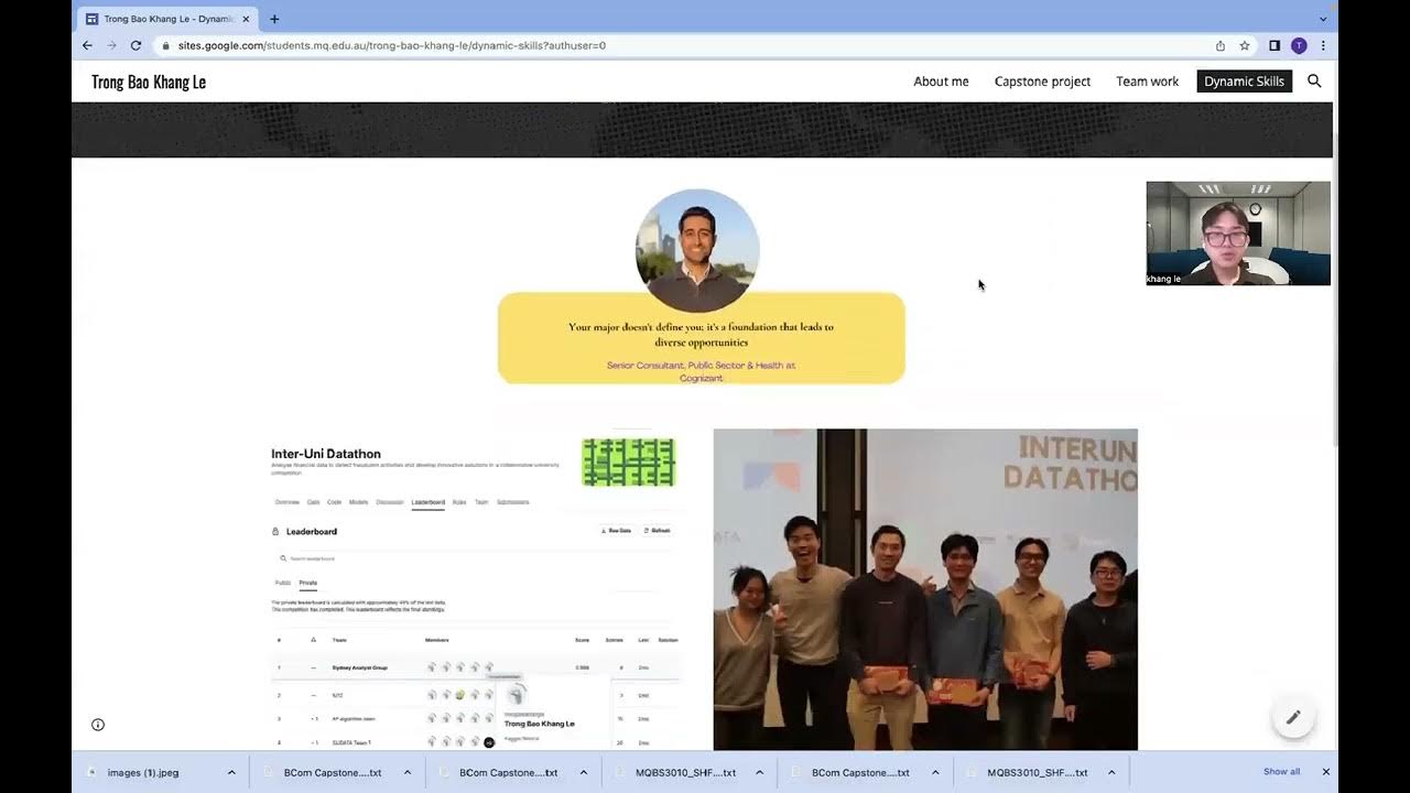 MQBS 3010 Trong Bao Khang Le_48354961 - YouTube