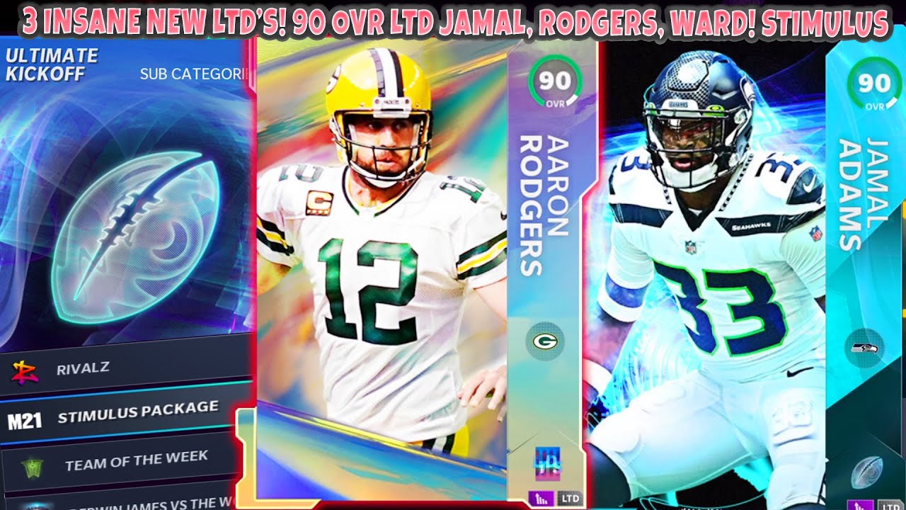 3 INSANE NEW LTD'S! 90 LTD RODGERS, JAMAL, WARD! FREE PACKS/TRAINING ...