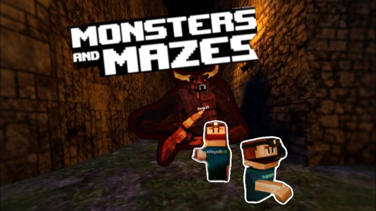 This is My NEW favorite VR horror game (Monsters and Mazes) - YouTube