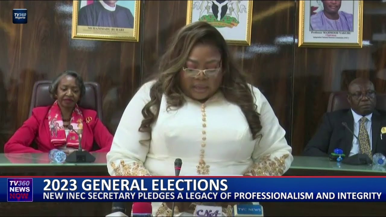 New INEC secretary pledges a legacy of professionalism and integrity ...