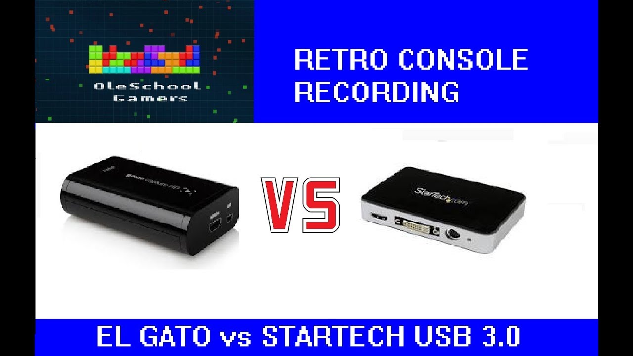 El Gato Game Capture verses Startech USB 3.0 - YouTube
