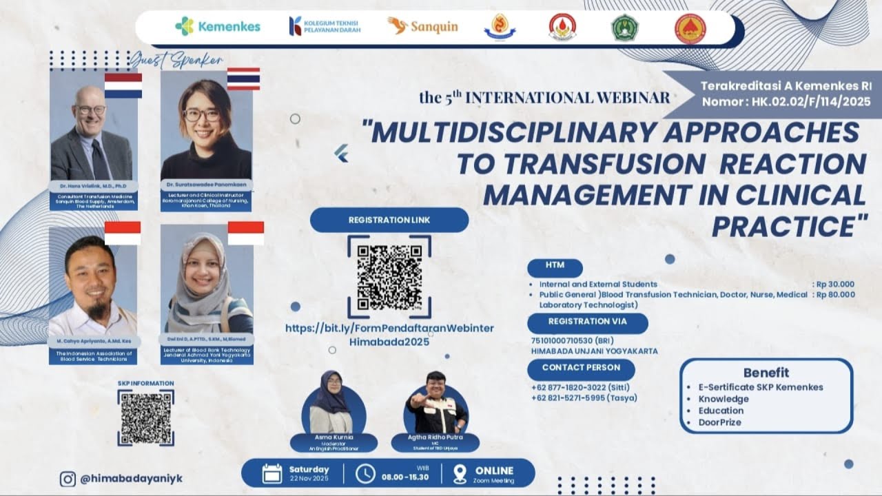 Webinar Multidisciplinary Approaches to Transfusion Reaction Management ...