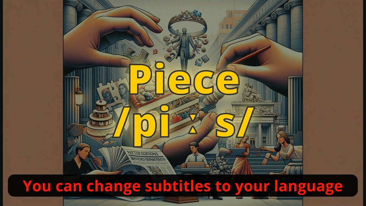 Piece meaning with 5 examples - YouTube