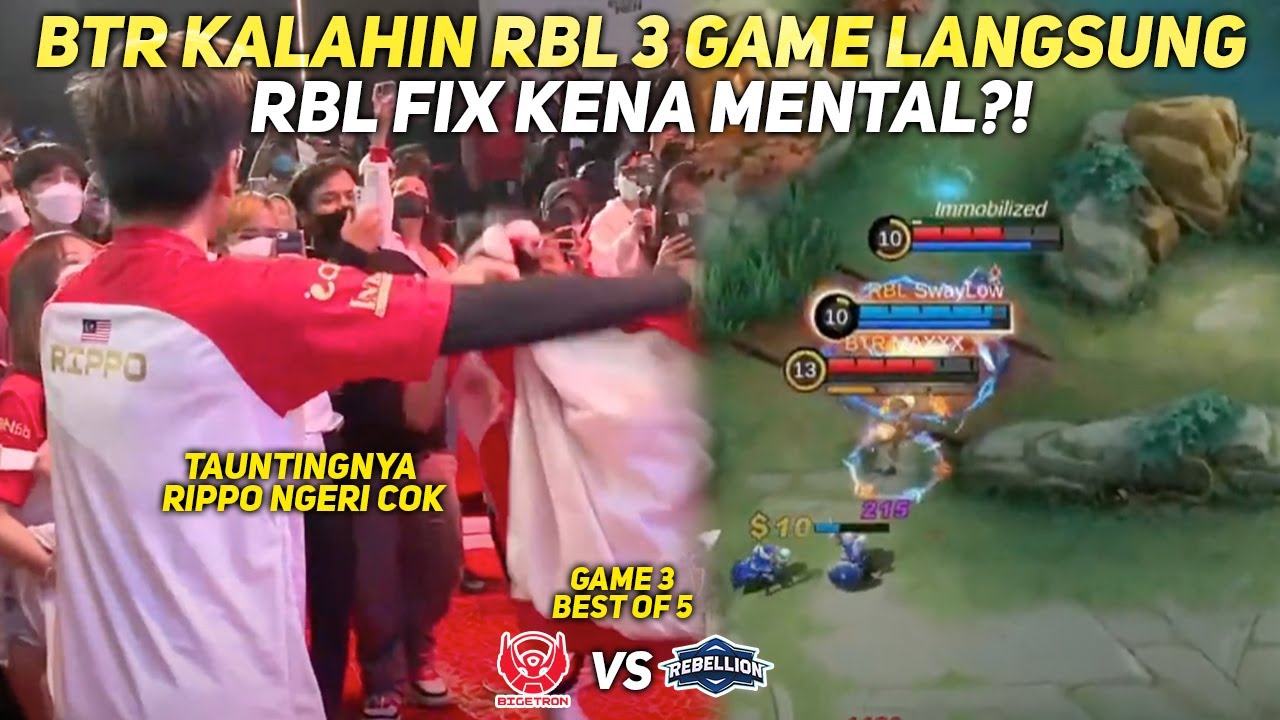 RBL DIBANTAI HABIS SAMA BTR !! INI TEAM IMPROVE BANGET CUK GILA CALON KUAT M4??! RBL VS BTR ...