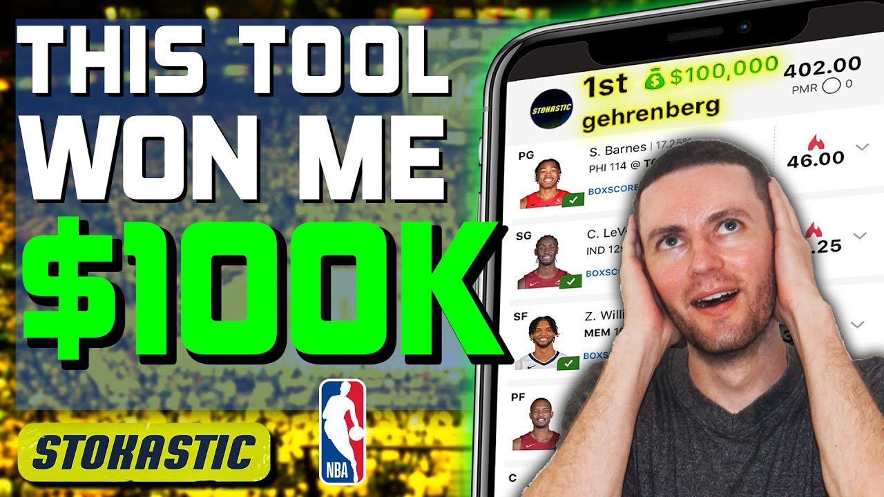 How I Used This NBA DFS Tool To Win $100,000 - YouTube