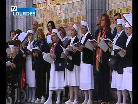 Lourdes Procession Eucharistique du 30 sept. 2015- Blessed Sacrament ...
