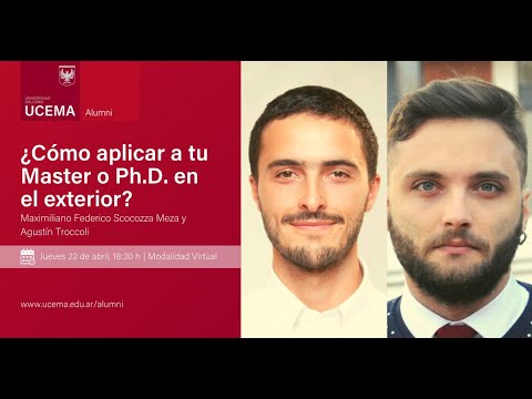 Experiencia Alumni UCEMA ¿Cómo aplicar a tu Master o Ph.D. en el ...