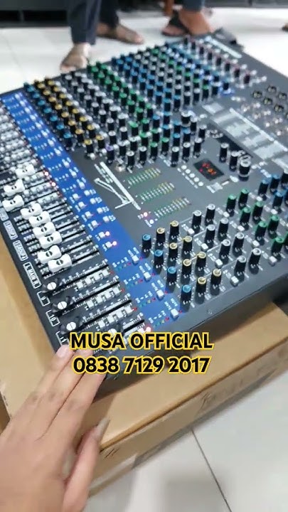 Mixer Zetapro 12 Channel Model Terbaru - YouTube