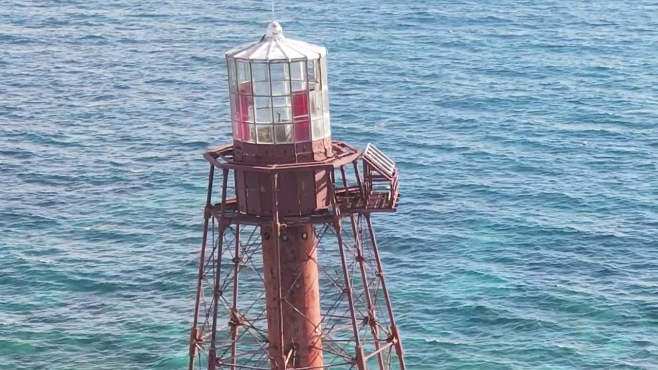 A visit to Carysfort Reef Lighthouse off Key Largo in the Florida Keys ...