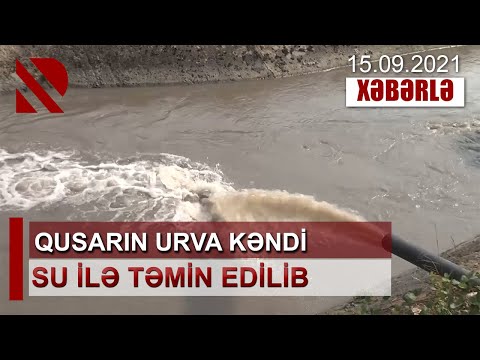 Qusarın Urva kəndi su ilə təmin edilib