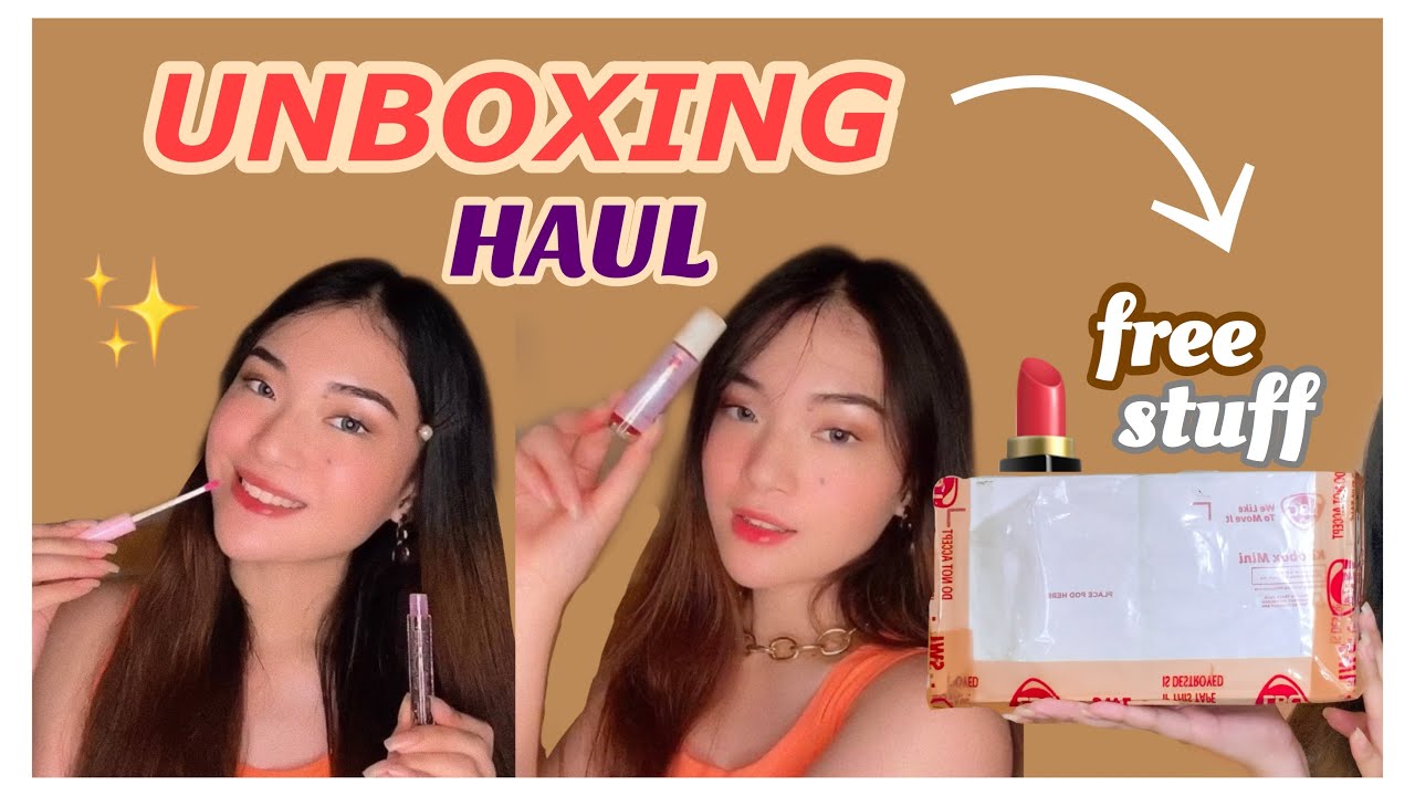 UNBOXING HAUL | NEW MAKE UP | Philippines - YouTube
