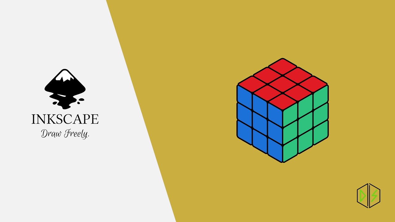 How to make Rubik's Cube in Inkscape | #5 - YouTube