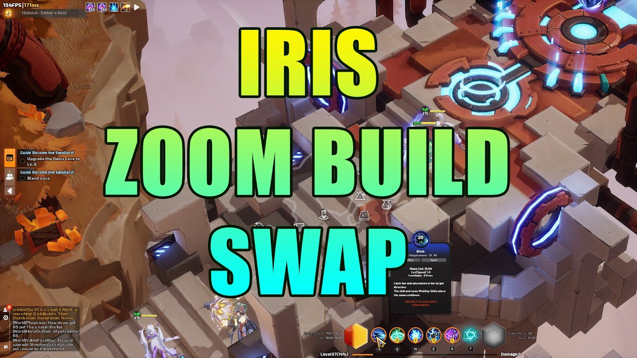 Iris T8 Zoom Build - Swaps For Max Clearspeed Farming - TLI SS9 Outlaw ...