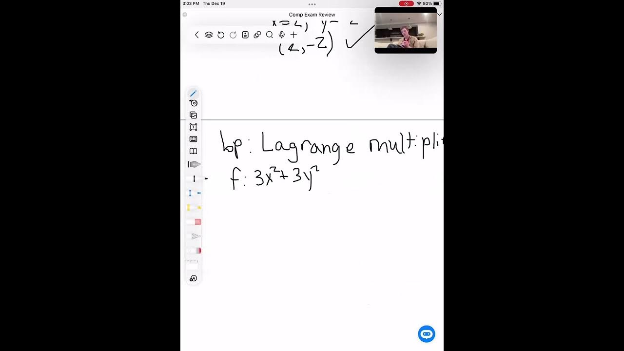 Maximizing And Minimizing Multivariate Functions Over A Given Region