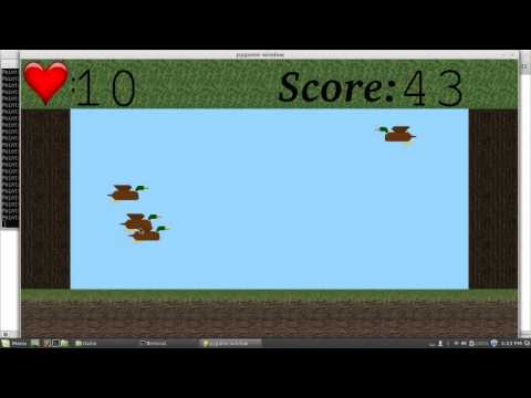 My First Video Game is made with python and pygame - YouTube
