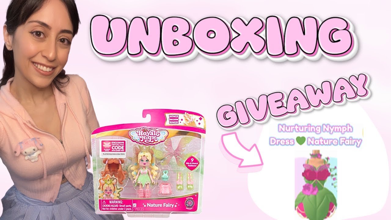 Royale High Nature Fairy Playset Unboxing & Giveaway! - YouTube