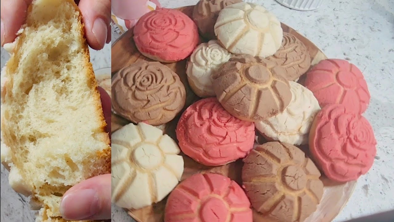 Conchas con Canela y mantequilla bien esponjaditas - YouTube
