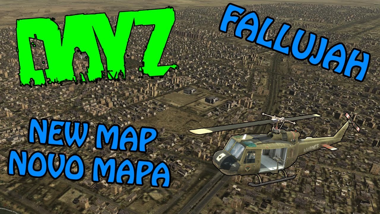 DayZ Mod (Arma 2) - Fallujah ( Novo Mapa / New Map ) Mega Cidade - YouTube