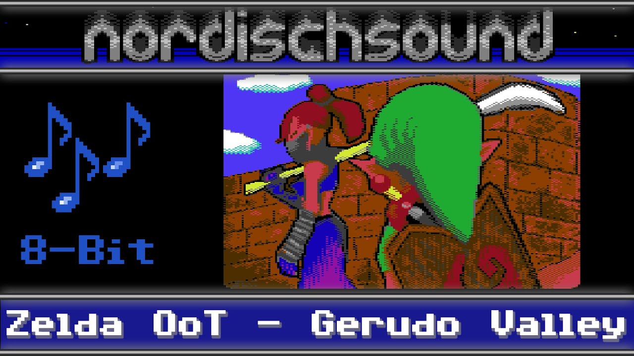 The Legend of Zelda - Ocarina of Time - Gerudo Valley (8-Bit C64 ...
