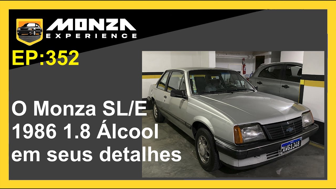 Monza Experience EP352 - Monza SL/E 1.8 1986 em seus detalhes - YouTube