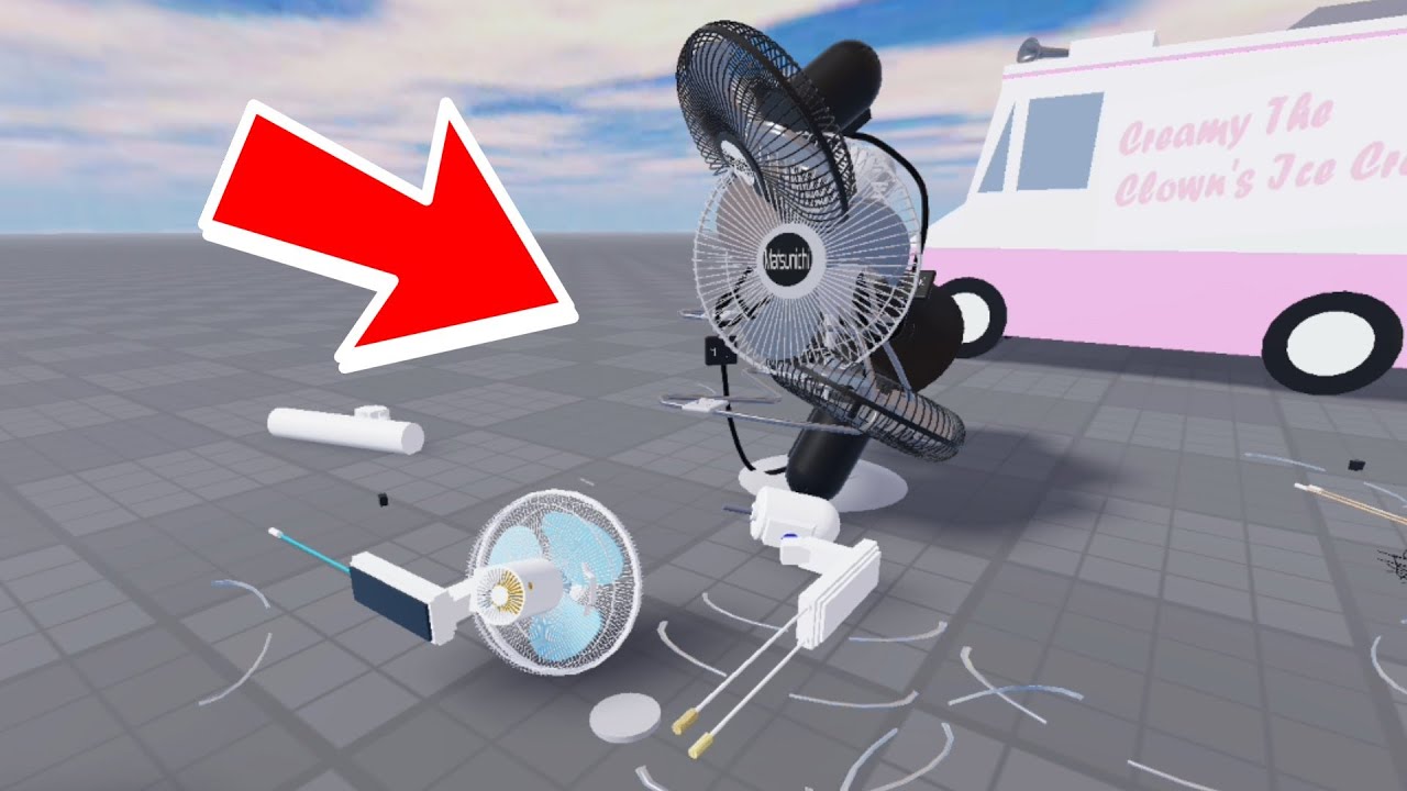 ROBLOX THE BEST FAN DESTRUCTION - YouTube