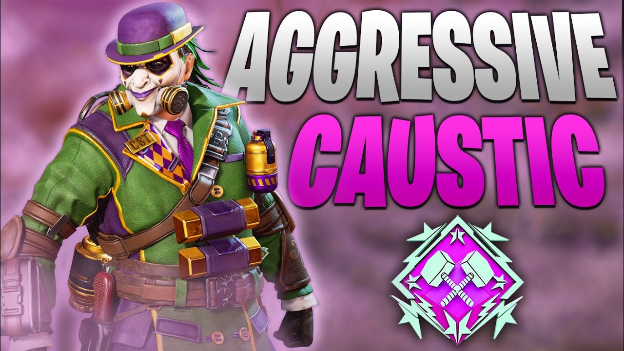 THIS IS CAUSTIC AGGRESSION! | Apex Legends Gameplay - YouTube