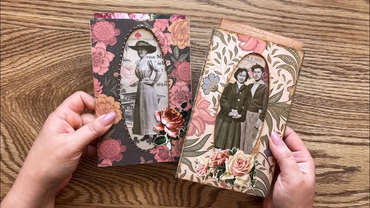 Turn TISSUE BOXES into FOLIOS for JUNK JOURNALS! EASY DIY Step-By-Step TUTORIAL! #recycle - YouTube