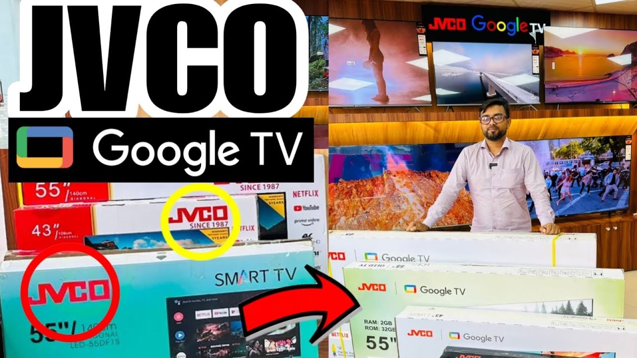 JVCO Google Smart Tv Price In Bangladesh 2024 | Buy Smart Tv2024 |JVCO ...