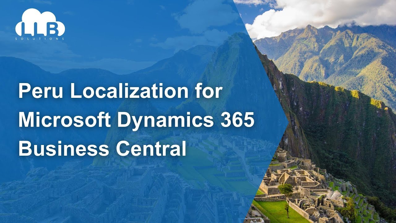 Peru Localization for Microsoft Dynamics 365 Business Central - YouTube