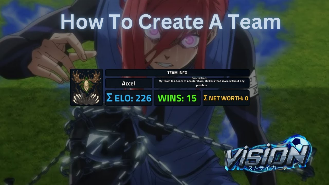 How to make a Team In Vision Roblox (New Codes In Description) - YouTube