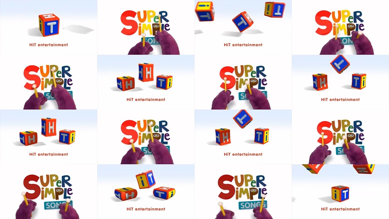 Super Simple Songs and Hit Entertainment Logo Intro Over 1 Million ...